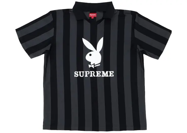 Supreme Playboy Soccer Jersey - Black