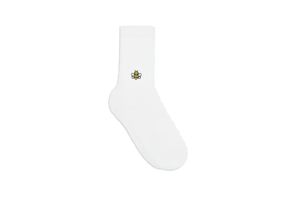 KAWS X Dior Bee Socks - White