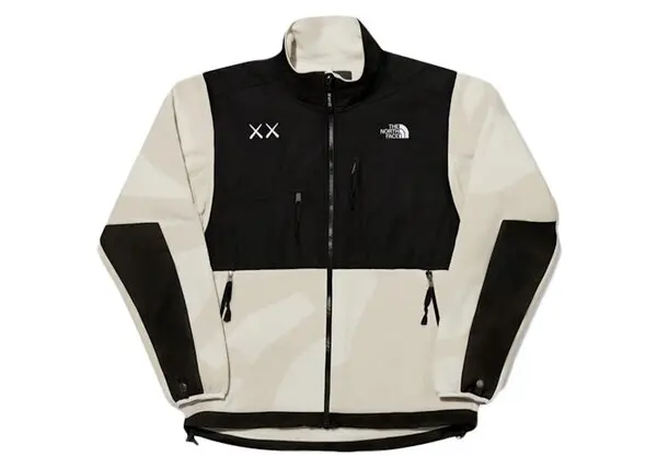 KAWS X The North Face Retro 1995 Denali Jacket - Moonlight Ivory