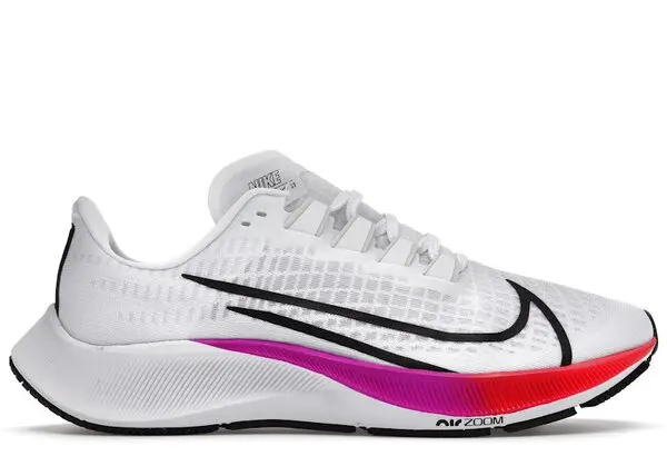 Nike Zoom Pegasus 37 Sneakers - White/hyper Violet/spruce Aura
