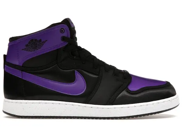 JORDAN 1 Retro Ajko Satinin Sneakers - Black/field Purple