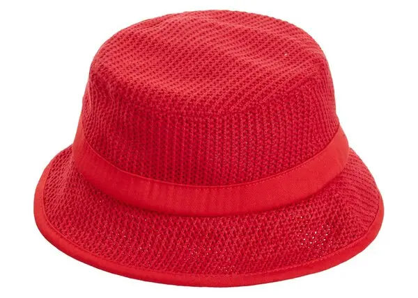 Supreme String Crusher Bucket Hat - Red