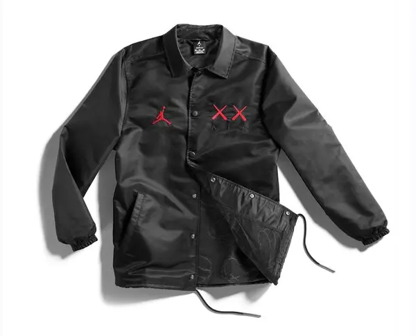 KAWS X Jordan Satin Coaches Jacket