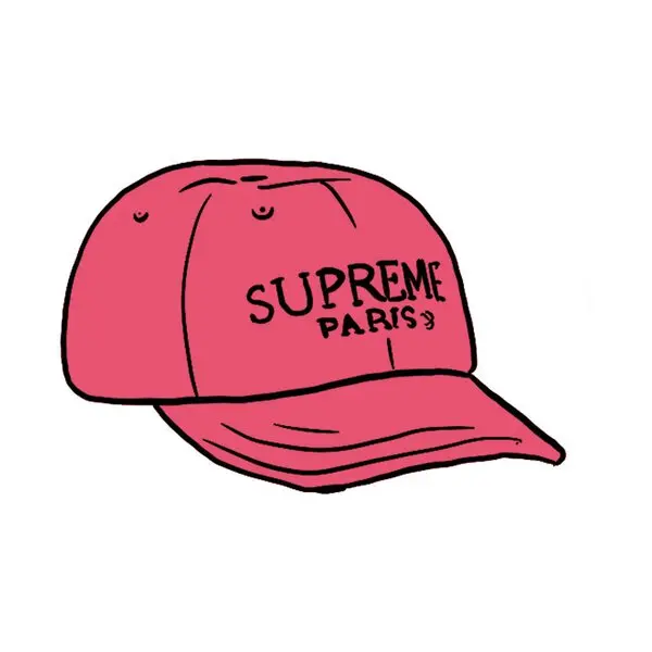 Supreme Suede 6-panel Cap - Bright Fuschia