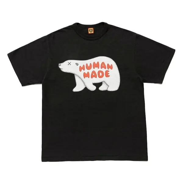 KAWS X Human Made #7 Tee Shirt - Black