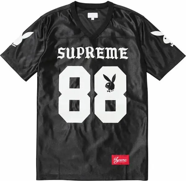 Supreme X Playboy Football Top - Black