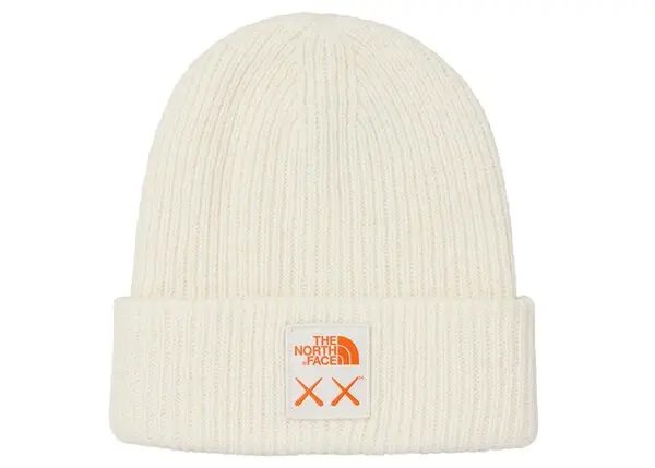 KAWS X The North Face Beanie - Moonlight Ivory