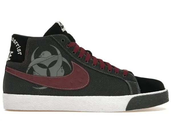 Nike Blazer Shogo Lordless Warriorin Sneakers - Anthracite/team Red