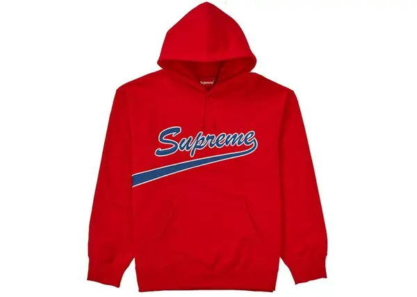 Supreme Hooded Sweatshirt - Red