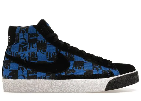 Nike Blazer Stussy Neighborhood Sneakers - Varsity Royal/black/white