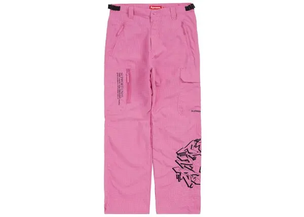 Supreme Support Unit Nylon Ripstop Pant - Pink