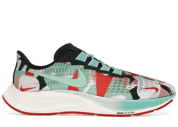Nike Air Zoom Pegasus 37 Tokyo Sneakers - Multi/color/green Glow