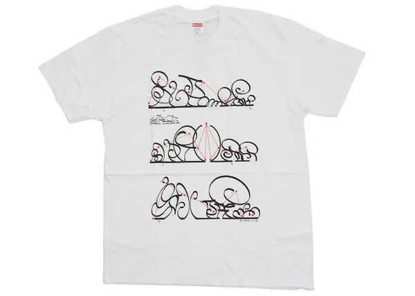 Supreme System Tee Shirt - White
