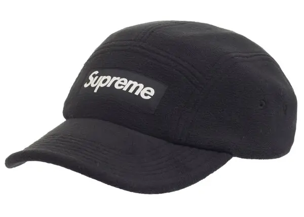 Supreme Polartec Camp Cap - Black