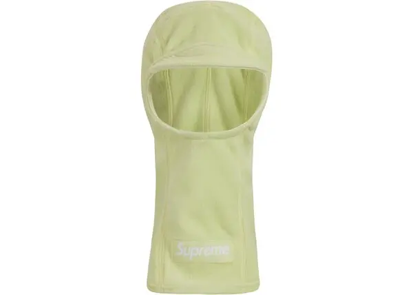 Supreme Polartec Brim Balaclava - Lime
