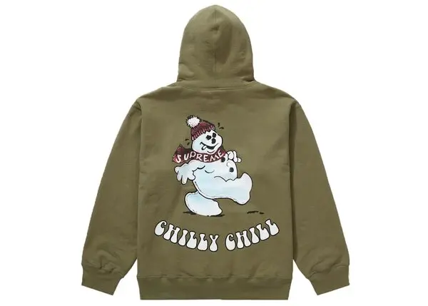 Supreme Snowman Hooded Sweatshirt
