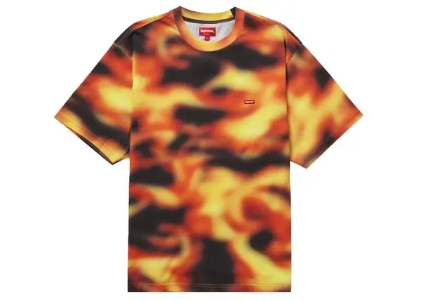Supreme Small Box Tee Shirt - Flames