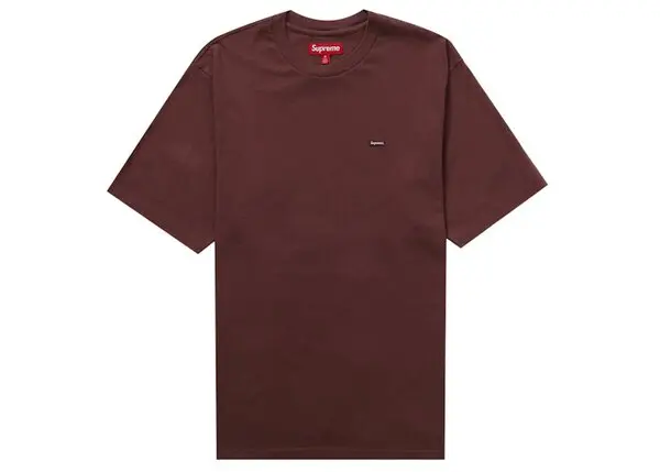 Supreme Small Box Tee Shirt - Washed Plum