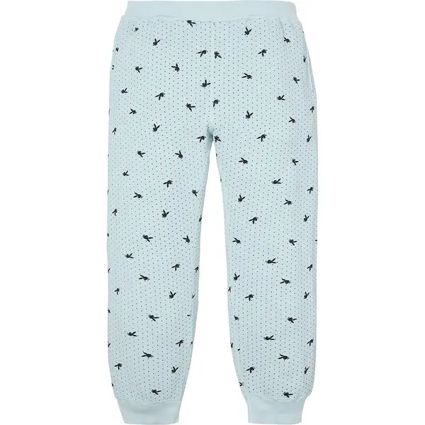 Supreme Playboy Waffle Thermal Pant - Light Blue