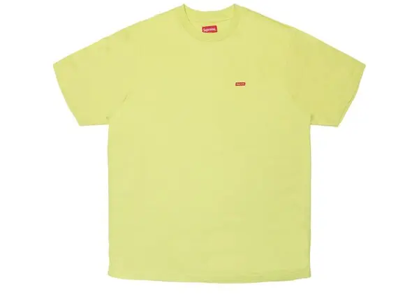 Supreme Small Box Tee Shirt - Light Yellow