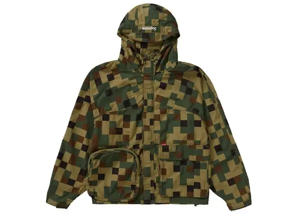 Supreme Technical Field Jacket - Olive Digi Camo