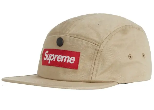 Supreme Snap Pocket Camp Cap - Light Khaki