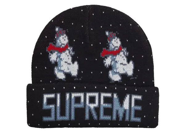 Supreme Snowman Beanie - Black