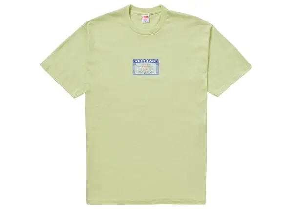 Supreme Social Tee Shirt - Pale Mint
