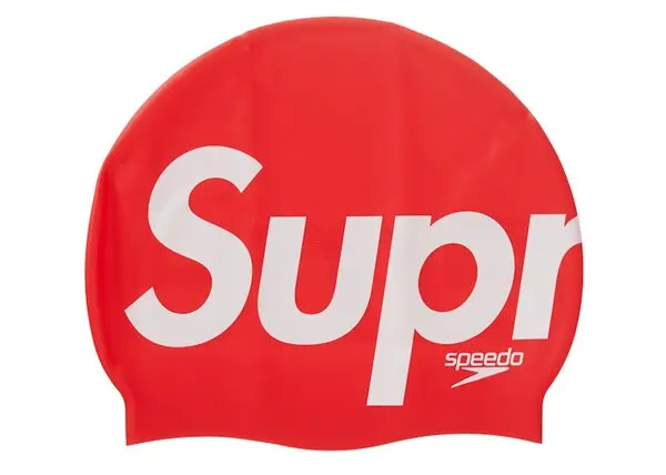 Supreme Speedo Swim Cap - Red