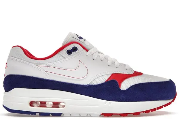 Nike Air Max 1 - White/deep Royal Blue