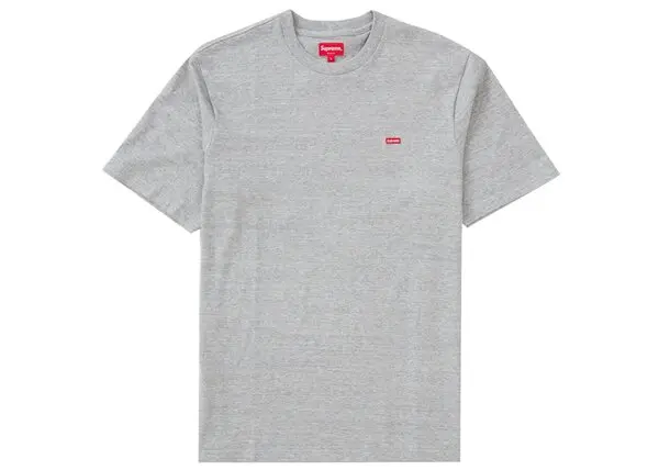Supreme Small Box Tee Shirt - Heather Grey