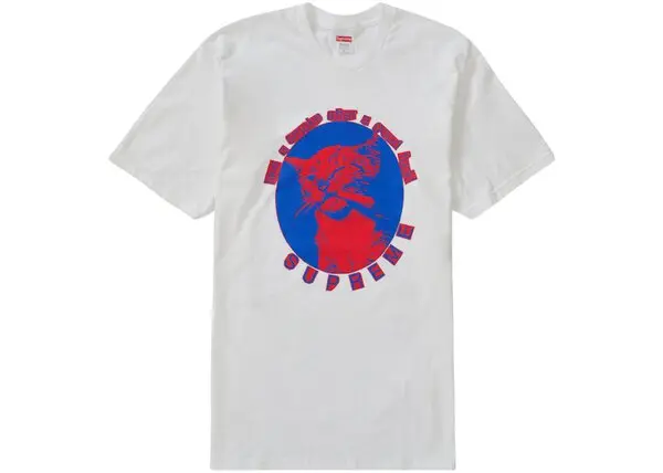 Supreme Smoke Tee Shirt - White