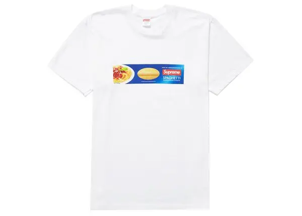 Supreme Spaghetti Tee Shirt - White