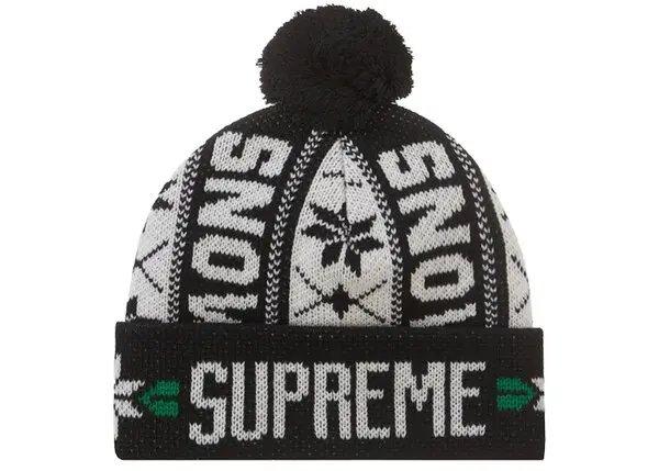 Supreme Snow Beanie - Black