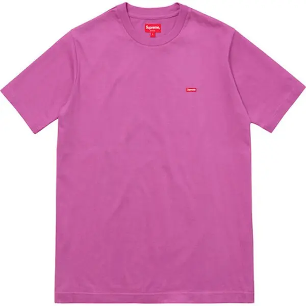 Supreme Small Box Tee Shirt Ss17 - Dark Pink