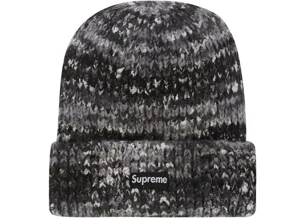 Supreme Space Dye Beanie - Black
