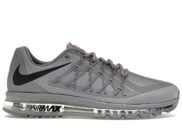Nike Max 2015 - Cool Grey/black/bright Crimson