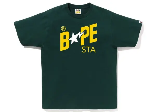 A BATHING APE Colors Sta Logo Tee Shirt