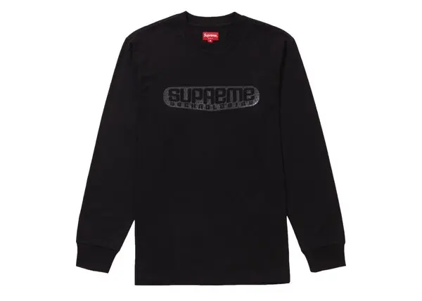 Supreme Tech Long Sleeve Top - Black