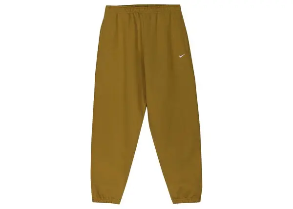 Nike Nrg Solo Swoosh Fleece Pant - Desert Moss/white