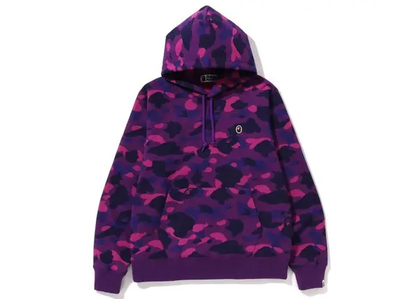 A BATHING APE Camo One Point Ape Head Pullover Hoodie