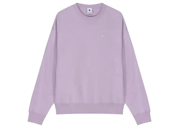Nike Nrg Solo Swoosh Fleece Crew - Doll/white