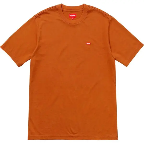 Supreme Small Box Tee Shirt - Rust