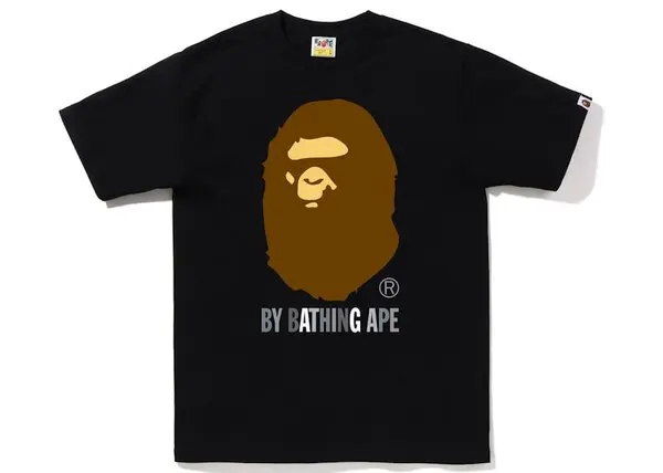 A BATHING APE Colors Bathing Ape Tee Shirt - Black Black