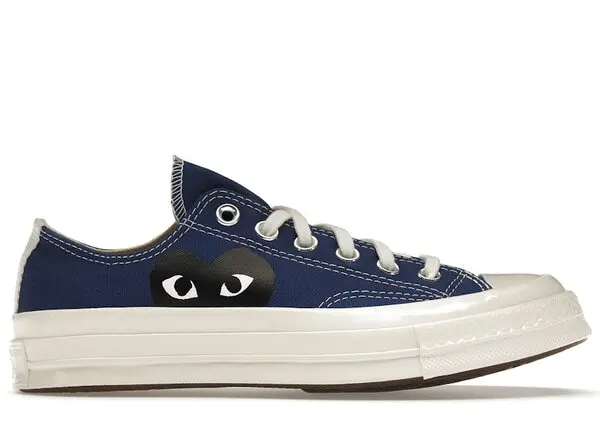 CONVERSE Chuck Taylor All Star 70 Ox Comme Des Garcons Play - Blue Quartz/egret/black