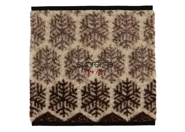 Supreme Snowflake Neck Gaiter - Tan