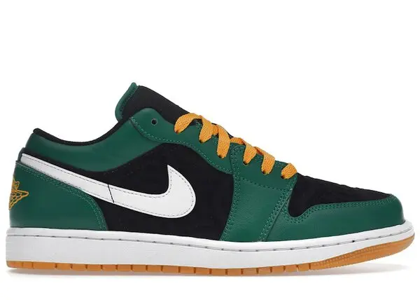 JORDAN 1 Low Se Holiday Special Sneakers - Malachite/black/taxi