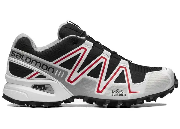 SALOMON Speedcross 3 Gradient Sneakers - Black/white/goji Berry