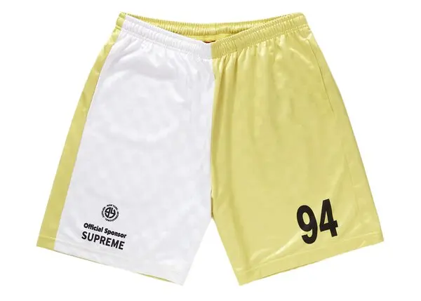 Supreme Split Soccer Short - White