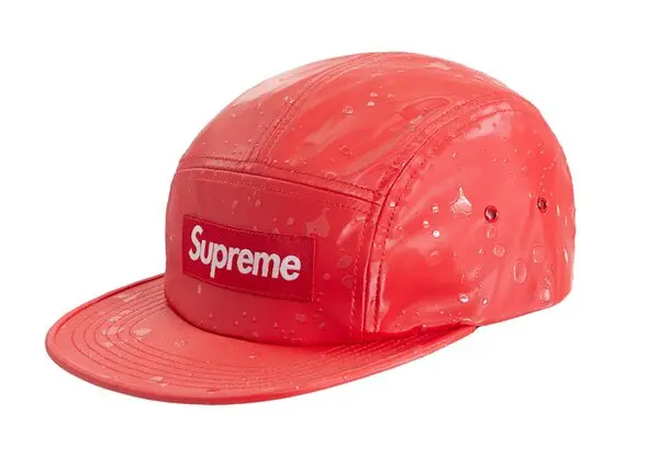 Supreme Splatter Camp Cap - Red